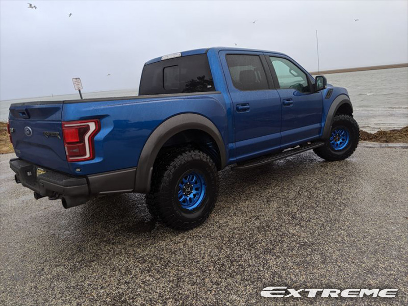 2017 Ford F-150 - 17x9.5 BLACK RHINO Wheels 35x12.50R17 General Tires