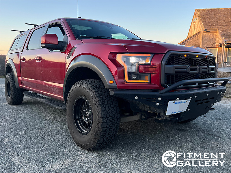 2017 Ford F-150 - 17x8.5 Icon Alloys Wheels LT315/70R17 BFGoodrich Tires