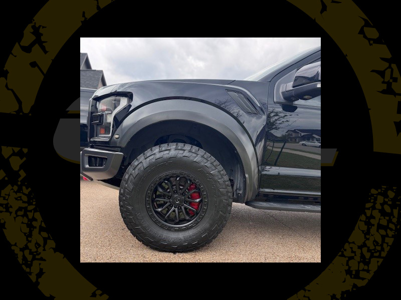 2017 Ford F-150 - 17x9 TIS Offroad Wheels 35x12.50R17 Nitto Tires