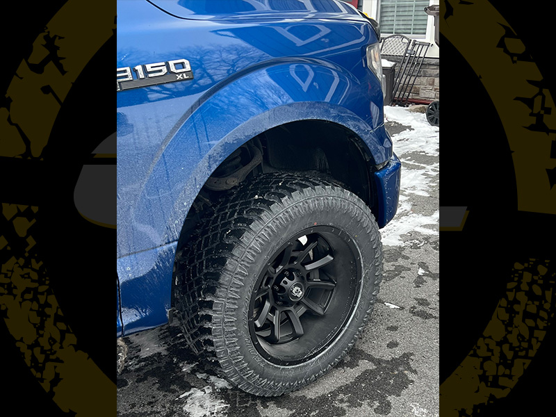 2017 Ford F-150 - 20x10 Vision Wheels LT305/55R20 Atturo Tires