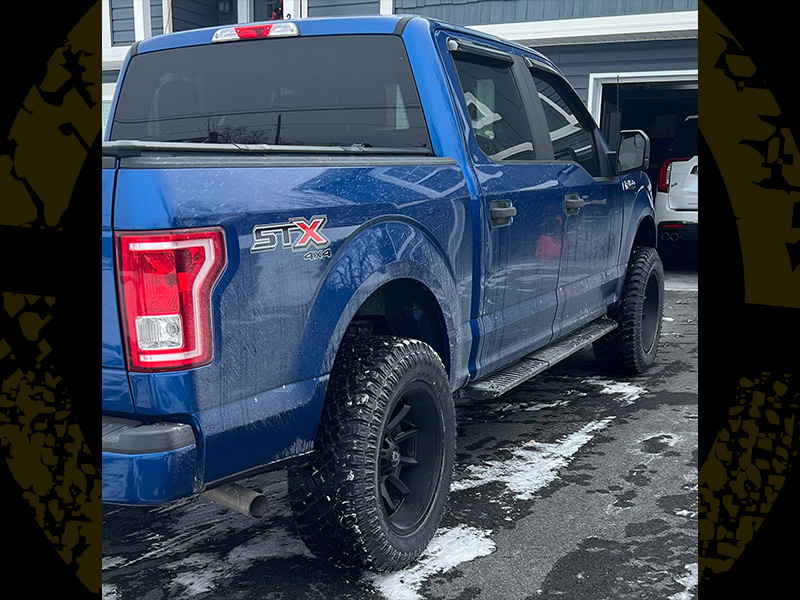 2017 Ford F-150 - 20x10 Vision Wheels LT305/55R20 Atturo Tires