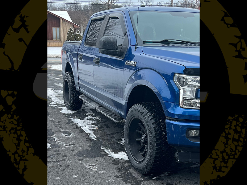 2017 Ford F-150 - 20x10 Vision Wheels LT305/55R20 Atturo Tires