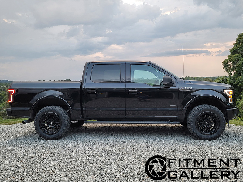 2017 Ford F-150 - 20x9 Fuel Offroad Wheels LT285/60R20 Nitto Tires