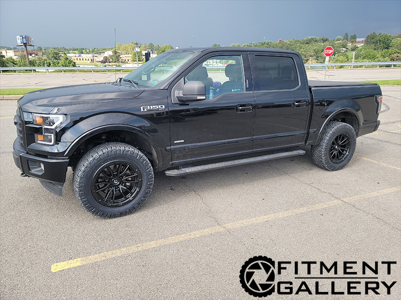 2017 Ford F-150 - 20x9 Fuel Offroad Wheels LT285/60R20 Nitto Tires