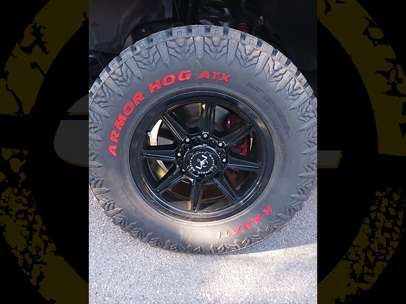 2017 Ford F-250 Super Duty - 18x9 Motiv Offroad Wheels 18 Kanati Tires