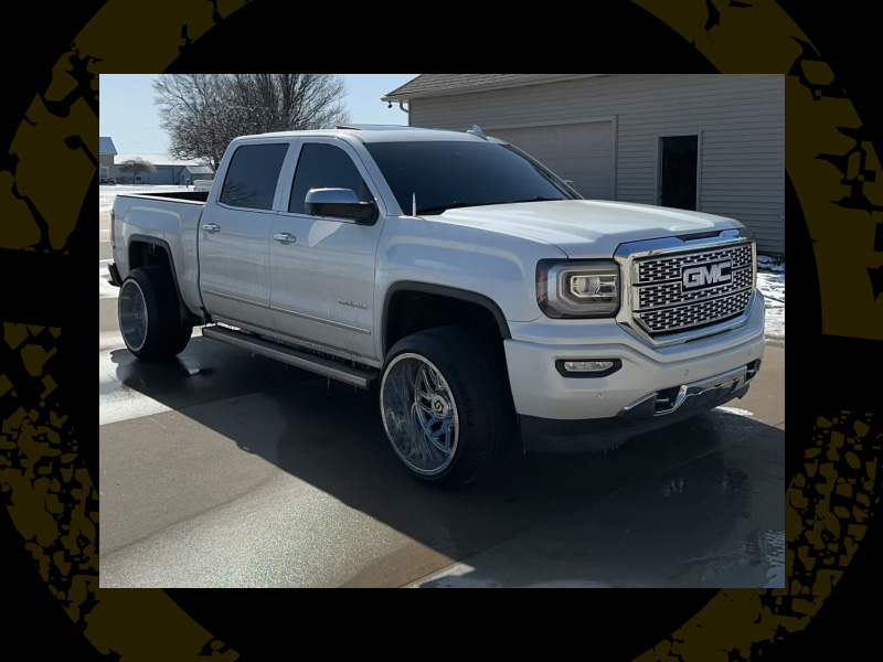 2017 GMC Sierra 1500 - 22x14 TIS Offroad Wheels 325/35R22 Michelin Tires