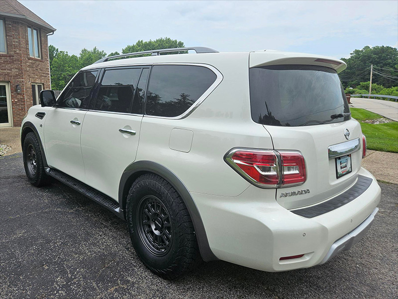 2017 Nissan Armada - 18x9 Mayhem Wheels LT295/70R18 Kumho Tires