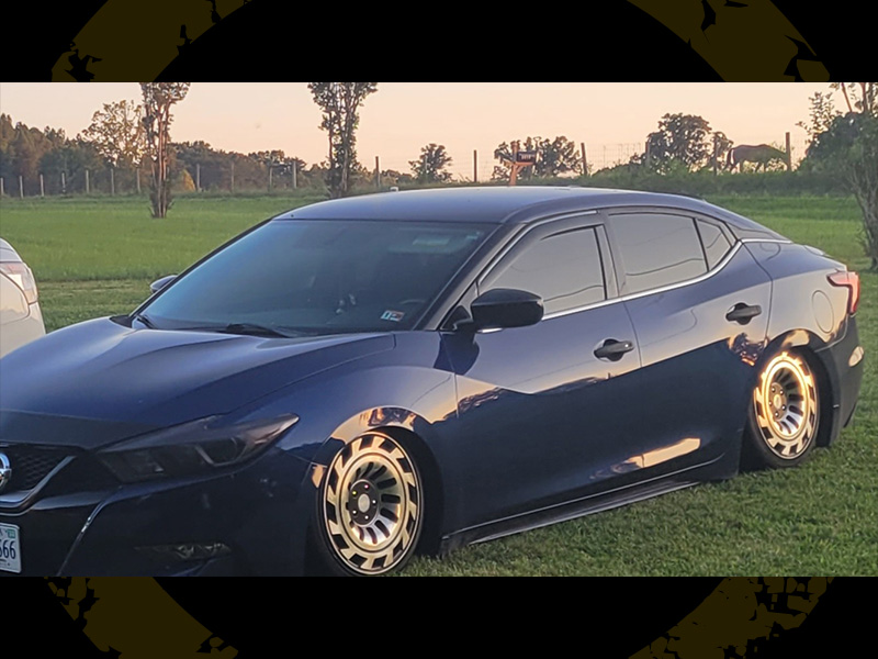 2017 Nissan Maxima - 18x8 Advanti Racing Wheels 245/45ZR18 Ironman Tires