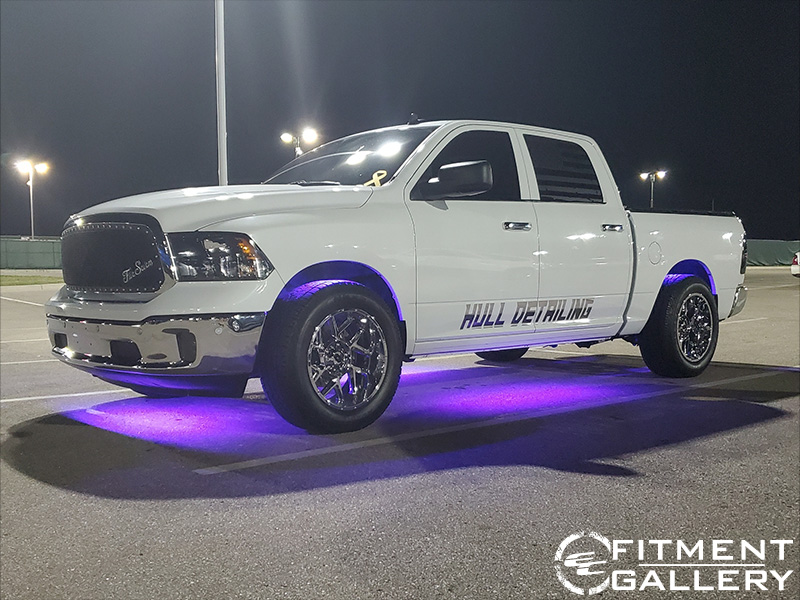 2017 Ram 1500 - 20x10 Vision Wheels 275/60R20 Nexen Tires