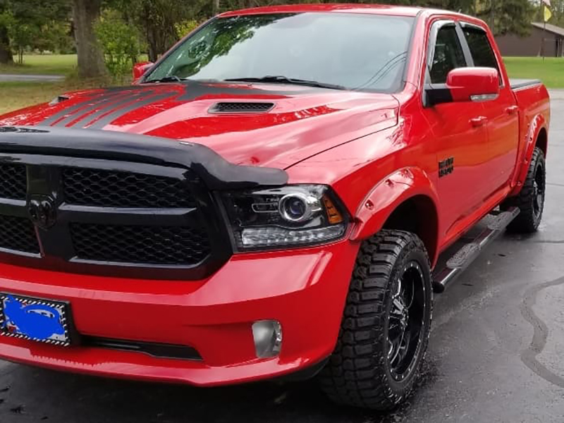 2017 Ram 1500 - 20x10 RBP Wheels 33x12.5R20 RBP Tires Bilstein 2.75 ...