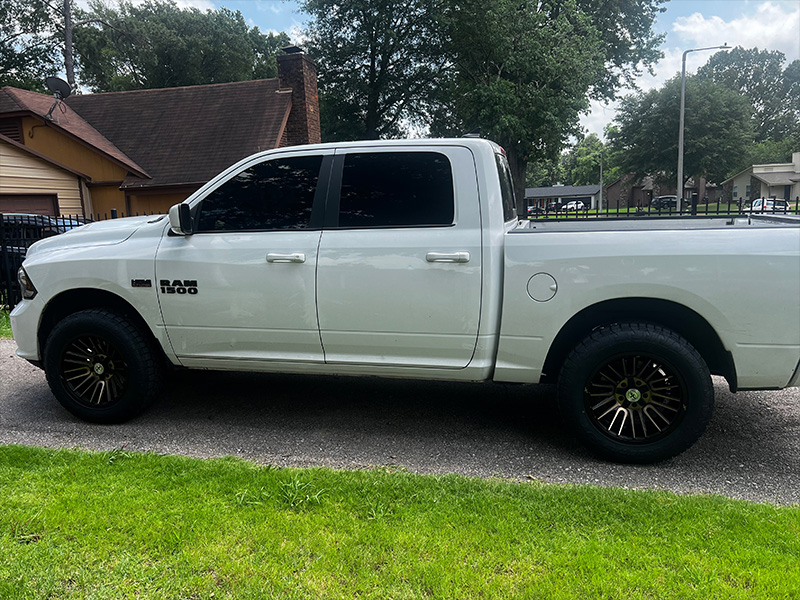2017 Ram 1500 - 20x10 XF Offroad Wheels 275/60R20 Toyo Tires
