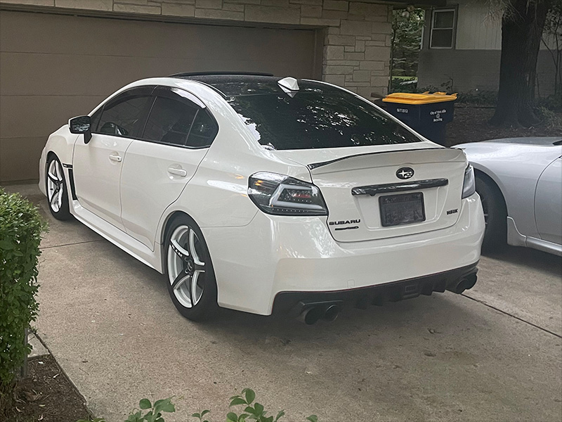 2017 Subaru WRX - 18x8 RTX Wheels 245/40R18 Nitto Tires