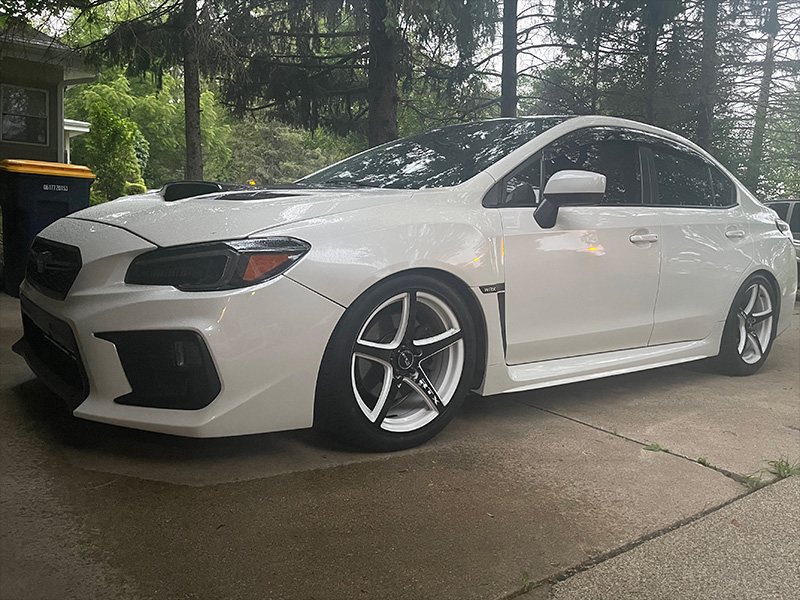 2017 Subaru WRX - 18x8 RTX Wheels 245/40R18 Nitto Tires