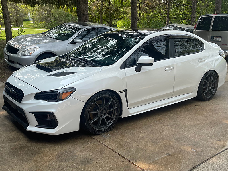 2017 Subaru WRX - 18x8 RTX Wheels 245/40R18 Nitto Tires