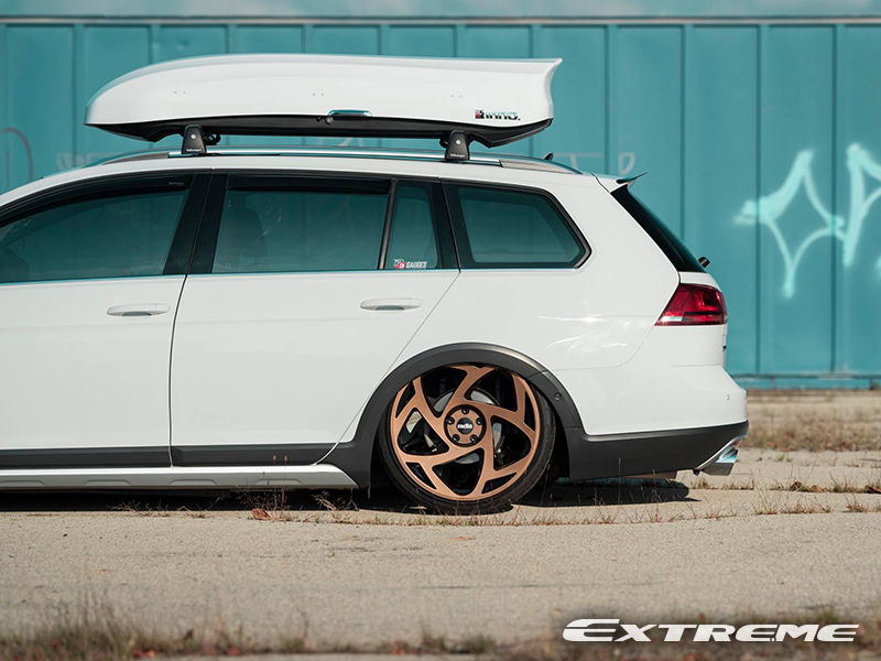 2017 Volkswagen Golf Alltrack - 20x8.5 Radi8 Wheels 225/35ZR20 Nitto Tires