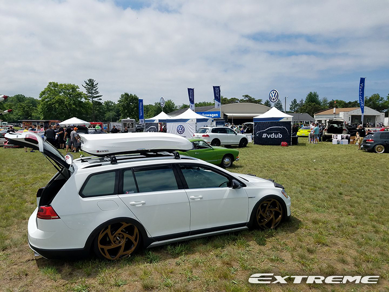 2017 Volkswagen Golf Alltrack - 20x8.5 Radi8 Wheels 225/35ZR20 Nitto Tires