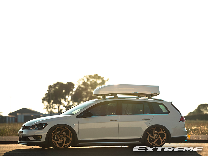 2017 Volkswagen Golf Alltrack - 20x8.5 Radi8 Wheels 225/35ZR20 Nitto Tires