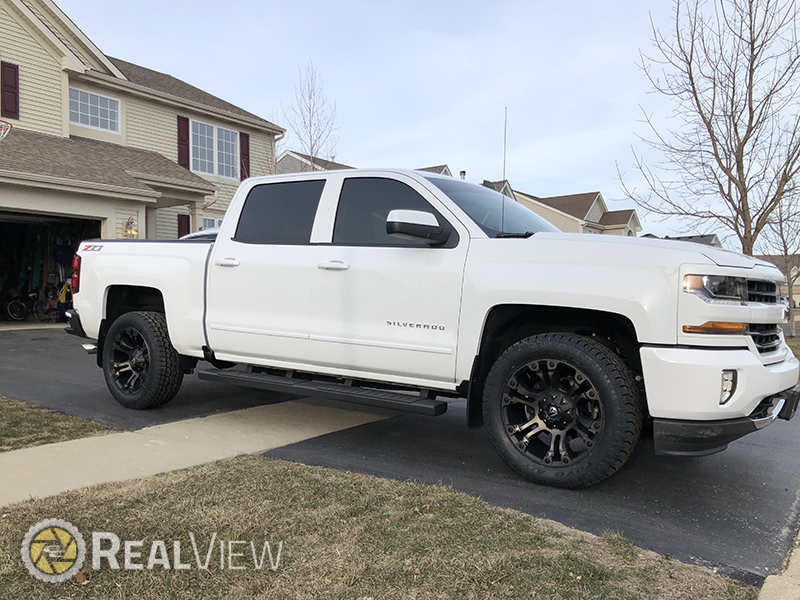 2018 Chevrolet Silverado 1500 - 20x9 Fuel Offroad Wheels 275/55R20 Toyo Tires