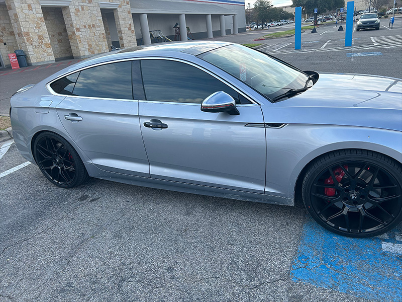 2018 Audi S5 - 20x9 Asanti Black Label Wheels 265/30R20 Falken Tires