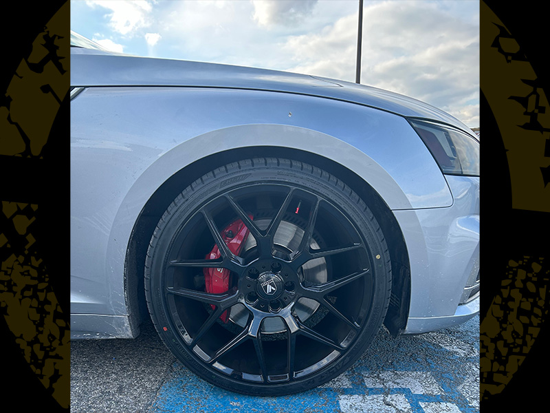 2018 Audi S5 - 20x9 Asanti Black Label Wheels 265/30R20 Falken Tires