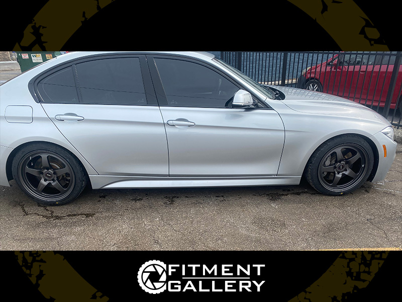 2018 BMW 340i xDrive - 18x8.5 Momo Wheels 235/40R18 Firestone Tires