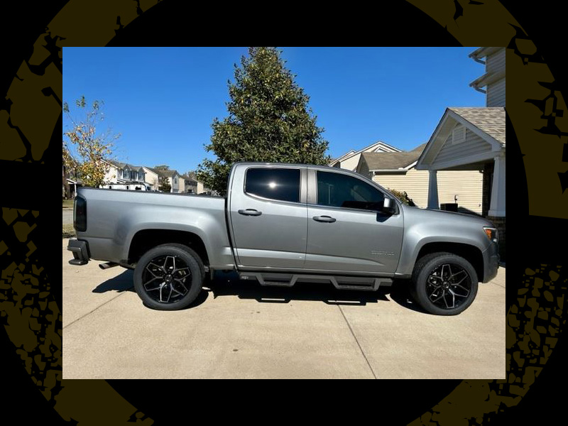 2018 Chevrolet Colorado - 20x9 Fuel Offroad Wheels 255/50R20 Toyo Tires