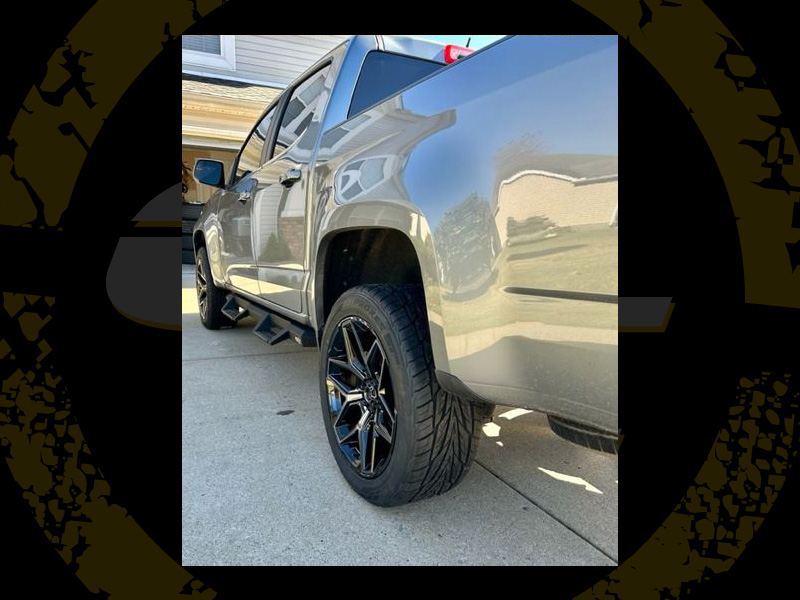 2018 Chevrolet Colorado - 20x9 Fuel Offroad Wheels 255/50R20 Toyo Tires
