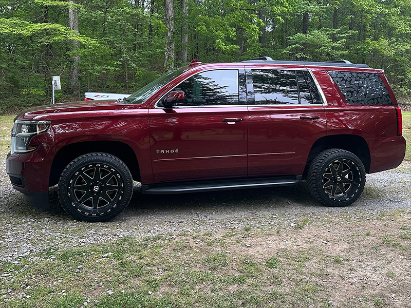 2018 Chevrolet Tahoe - 20x10 TIS Offroad Wheels 275/45R20 Atturo Tires