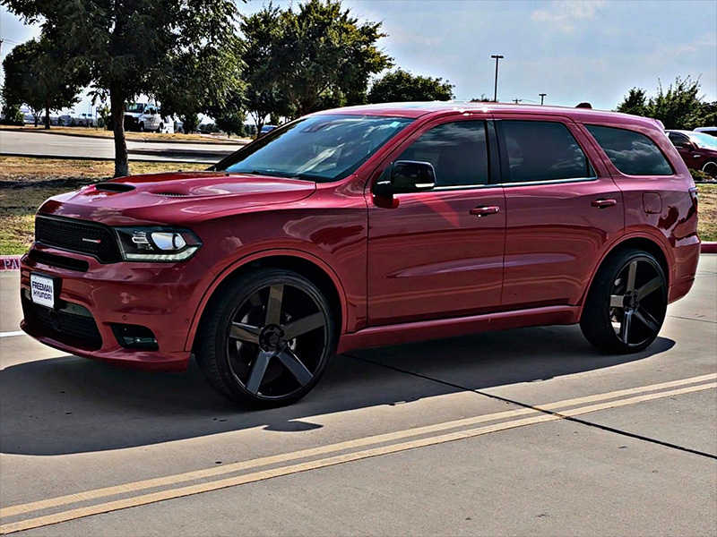 2018 Dodge Durango - 24x10 Dub Wheels 255/30ZR24 Advanta Tires