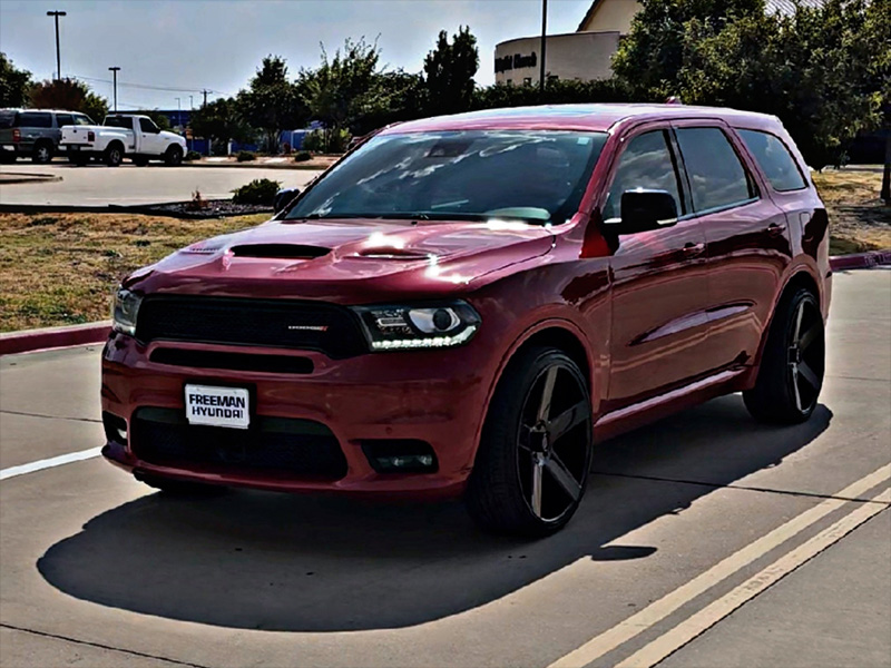 2018 Dodge Durango - 24x10 Dub Wheels 255/30ZR24 Advanta Tires