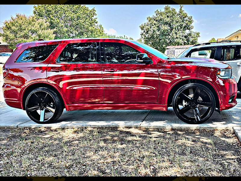 2018 Dodge Durango - 24x10 Dub Wheels 255/30ZR24 Advanta Tires