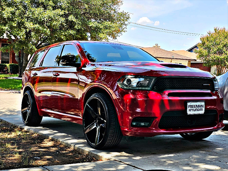 2018 Dodge Durango - 24x10 Dub Wheels 255/30ZR24 Advanta Tires