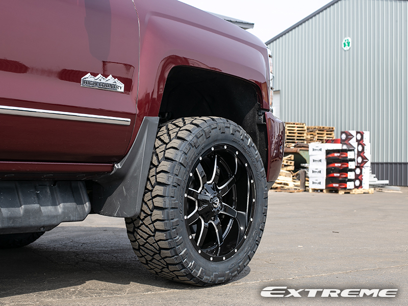 2017 Chevrolet Silverado 2500 HD - 22x10 Fuel Offroad Wheels 35x12.5R22 ...
