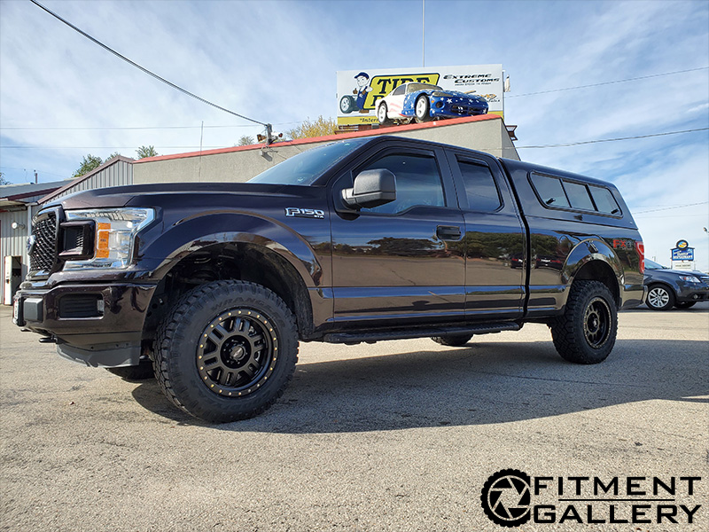2018 Ford F-150 - 18x9 Vision Offroad Wheels LT275/65R18 Goodyear Tires