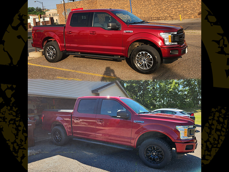 2018 Ford F-150 - 18x9 G-FX Wheels 275/65R18 Kenda Tires