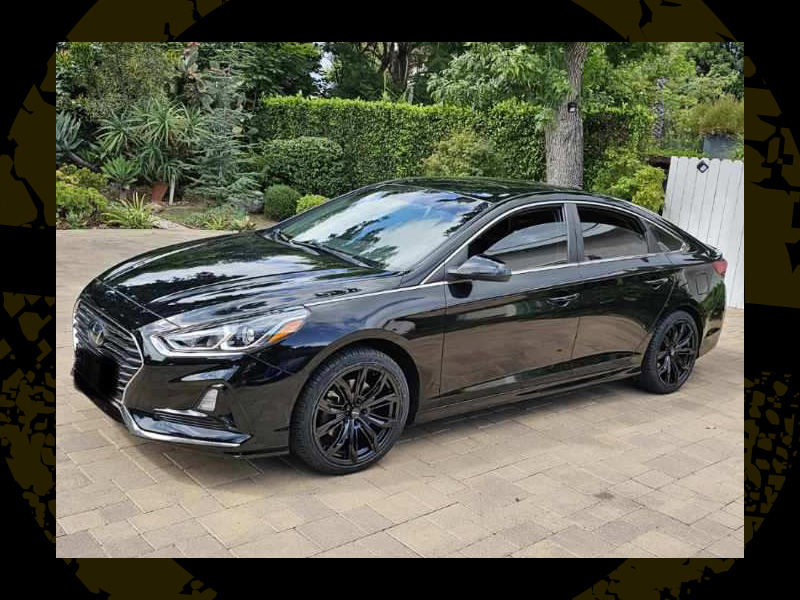 Black Rims For A Hyundai Sonata