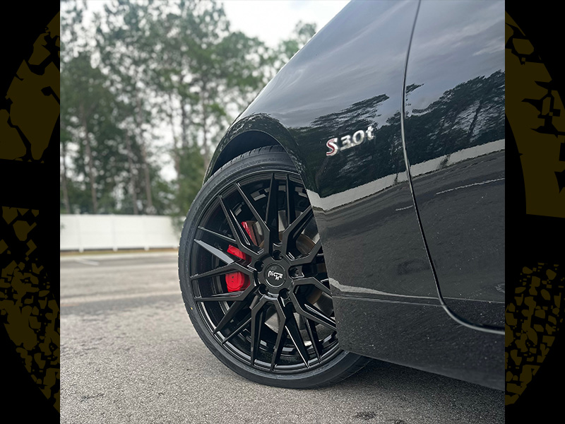 2018 Infiniti Q50 - 20x9 Niche Wheels 245/35ZR20 Lexani Tires