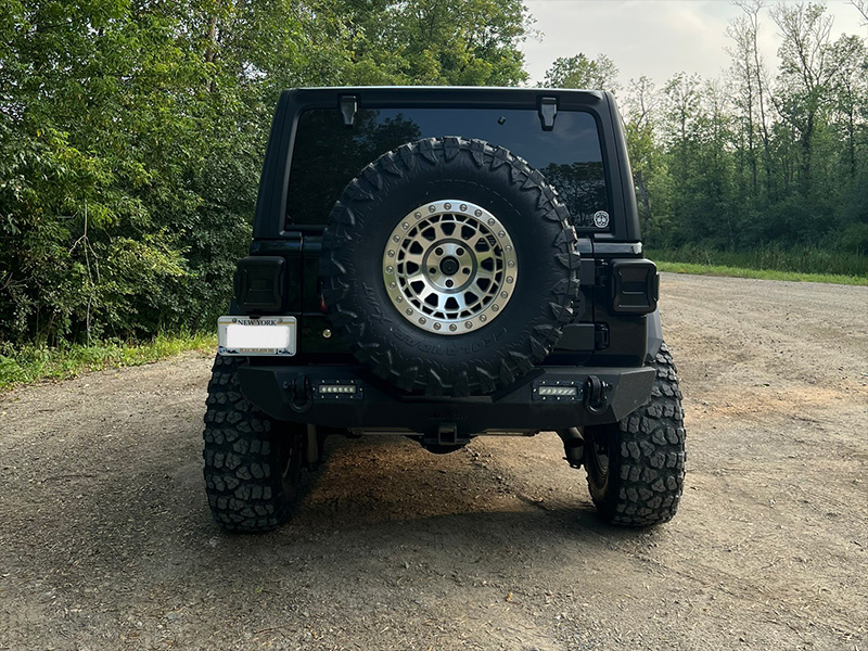 2018 Jeep Wrangler - 17x9 Black Rhino Wheels 37x12.50R17 Yokohama Tires