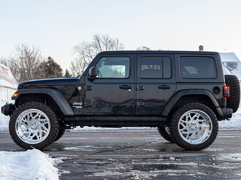 2018 Jeep Wrangler - 24x14 Dropstars Forged Wheels 375/40R24 Nitto ...