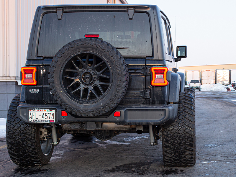 2018 Jeep Wrangler - 24x14 Dropstars Forged Wheels 375/40R24 Nitto ...