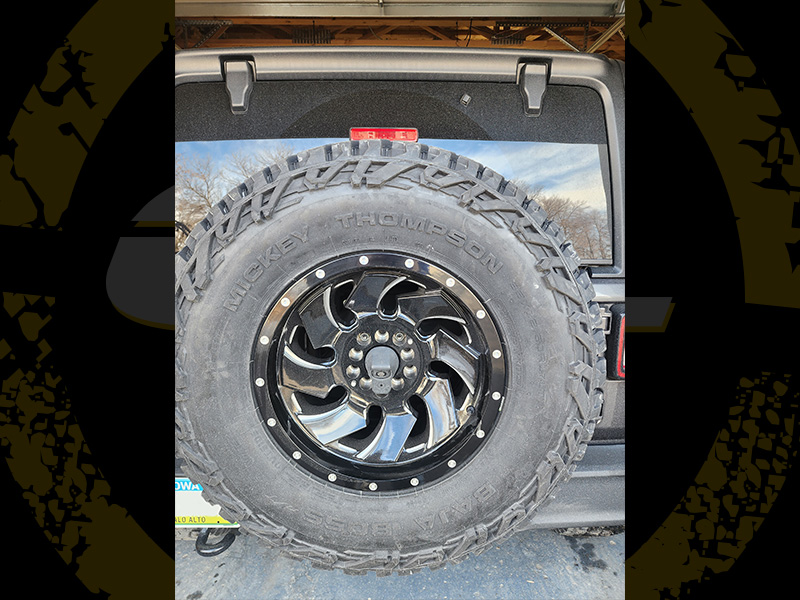 2018 Jeep Wrangler - 17x9 Fuel Offroad Wheels LT35x12.50R17 Mickey ...
