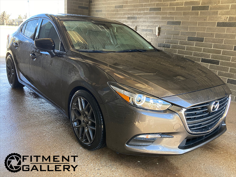 2018 Mazda 3 - 18x8 RTX Wheels 225/45R18 Pirelli Tires