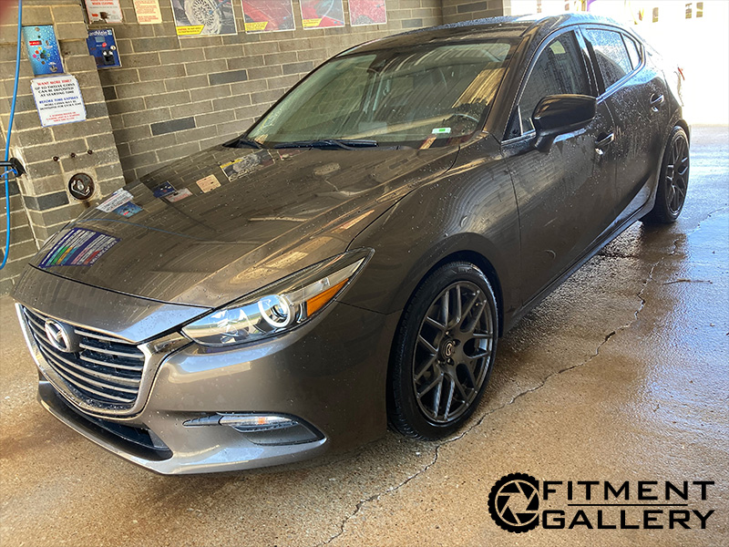 2018 Mazda 3 - 18x8 RTX Wheels 225/45R18 Pirelli Tires