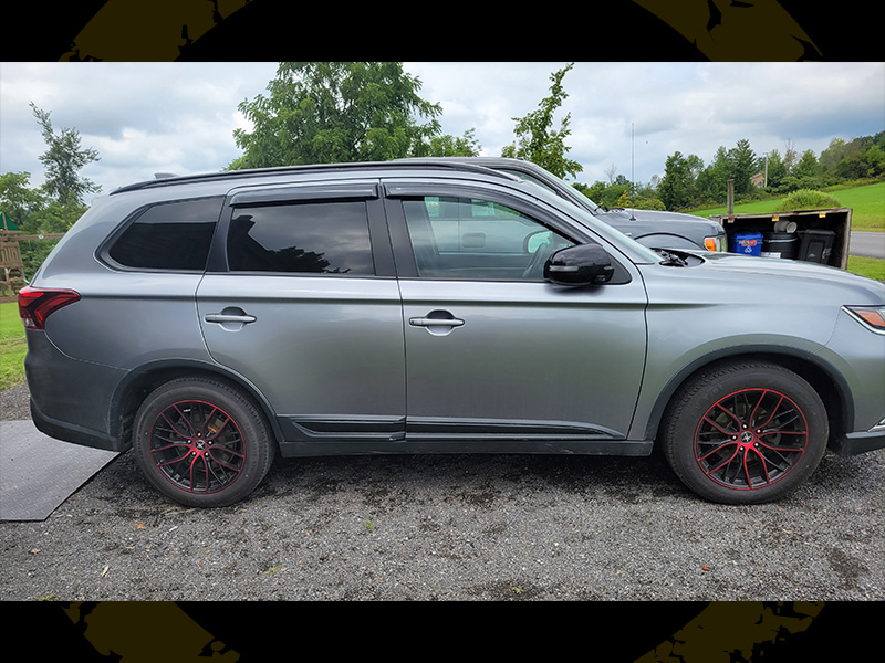 2018 Mitsubishi Outlander - 18x8 Karma Wheels P225/55R18 Advanta Tires