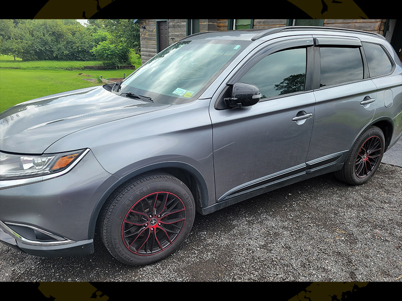 2018 Mitsubishi Outlander - 18x8 Karma Wheels P225/55R18 Advanta Tires