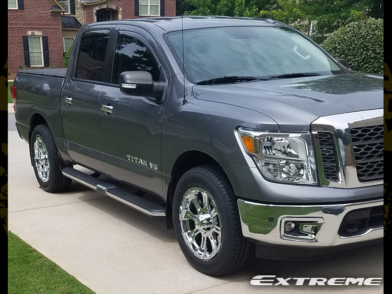 2018 Nissan Titan - 20x9 Raceline Wheels P275/60R20 Bridgestone Tires