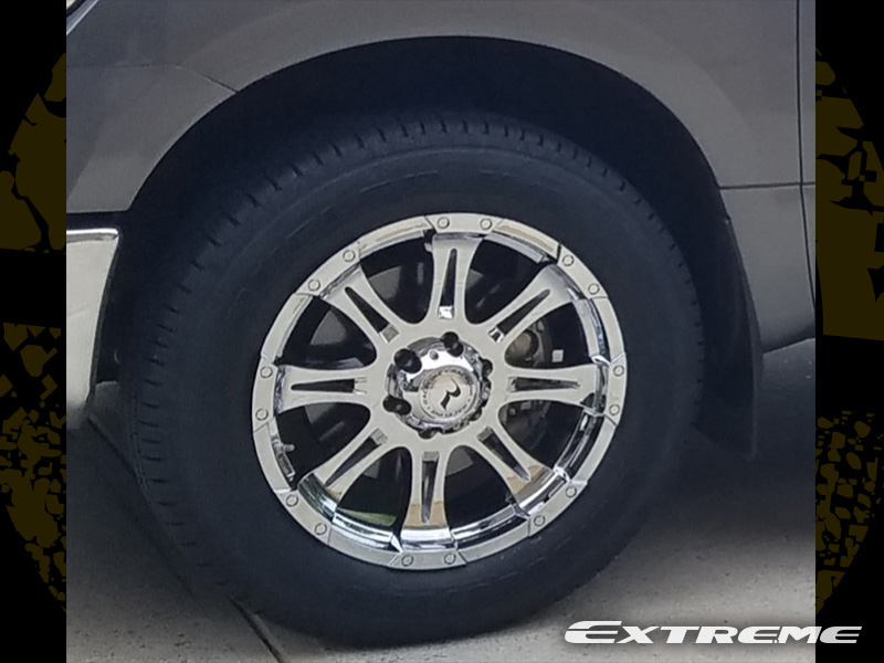 2018 Nissan Titan - 20x9 Raceline Wheels P275/60R20 Bridgestone Tires
