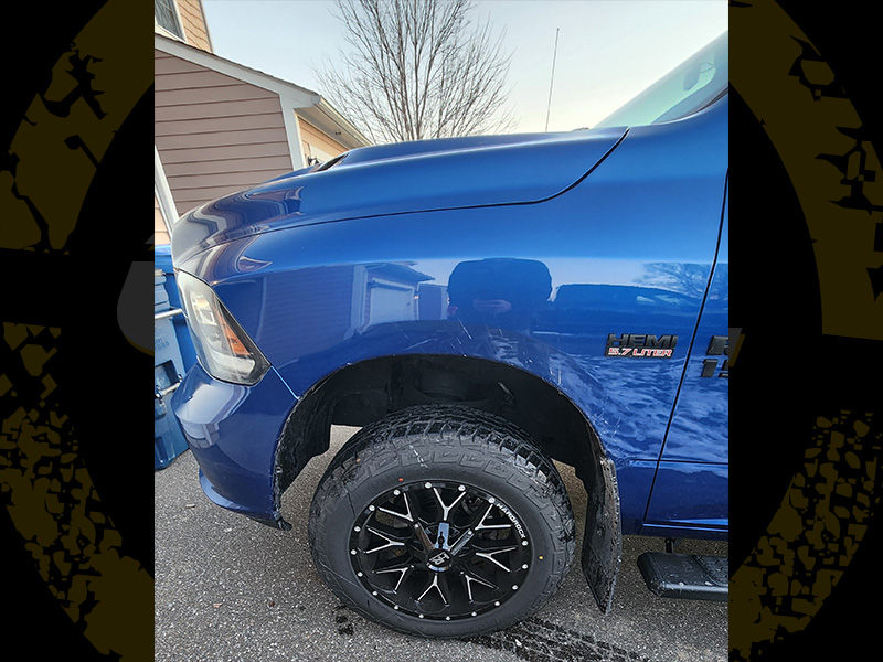 2018 Ram 1500 - 20x9 Hardrock Wheels 275/60R20 Ironman Tires