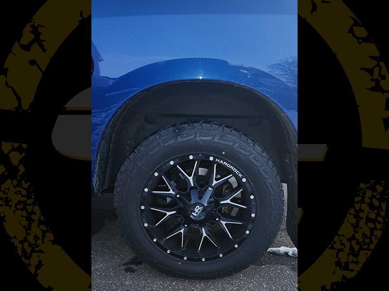 2018 Ram 1500 - 20x9 Hardrock Wheels 275/60R20 Ironman Tires