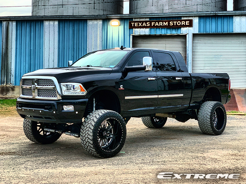 2016 Ram 2500 - 24x14 American Force Wheels 375/40R24 Nitto Tires BDS ...